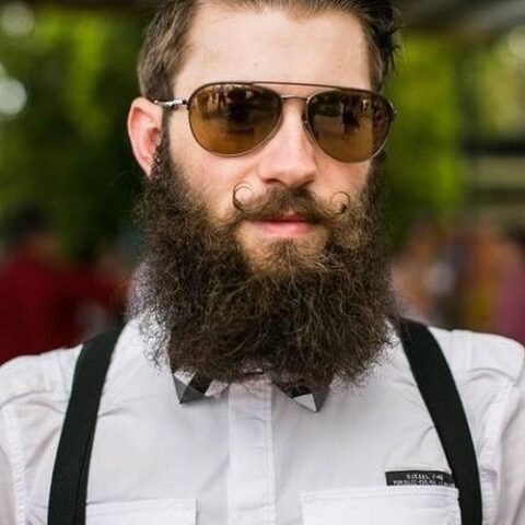 How to Style and Care for a Curly Beard
