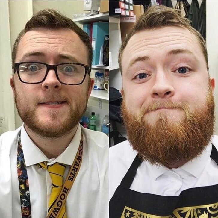 45 Amazing Beard Before and After Transformations