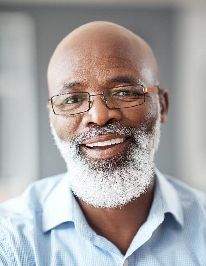 Top 18 Beard Styles For Bald Men With Glasses — Beard Style