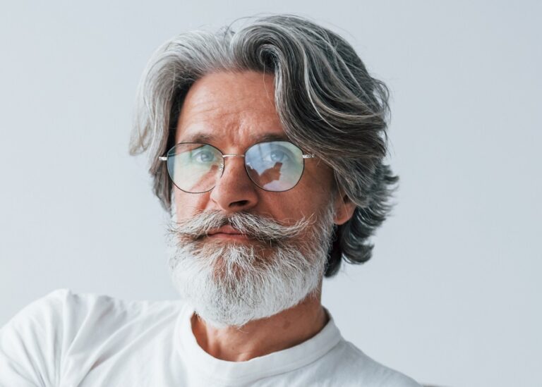 23 Hairstyles for Older Men That Look Great with Beards