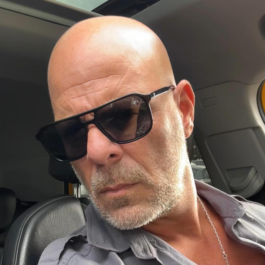 30 Bald Celebrities Who Own the Bearded Look